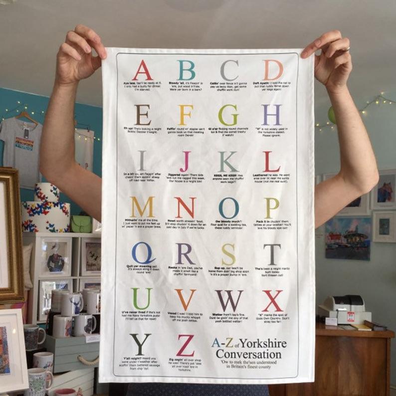 Alphabet in Yorkshire For a Young Tyke - God's Own CountyGod's Own County